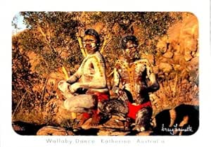 Amazon.com : COLLECTIBLE POSTCARD: WALLABY DANCE, KATHERINE, AUSTRALIA ...