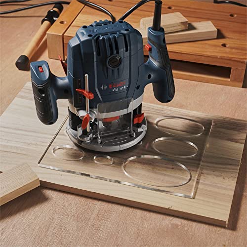 Snapklik.com : 12"10" Inches 9-in-1 Oval Inlay Template Router And ...