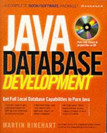 Java Database Development: 9780078823565: Computer Science Books ...