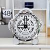 Amazon.com: Wkevnu Real Moving Gear Desk Clock - Vintage Industrial ...
