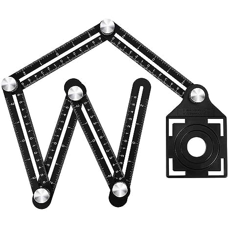 KISUASHI Outline Contour Profile Gauge, Multi Angle Universal Ruler ...