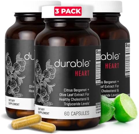 Amazon.com: Durable Heart 1,000 mg Extra-Strength Bergamonte Citrus ...