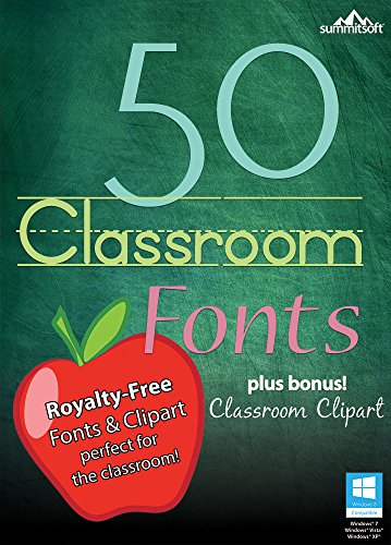 50 Classroom Fonts for PC [Download] | WantItAll