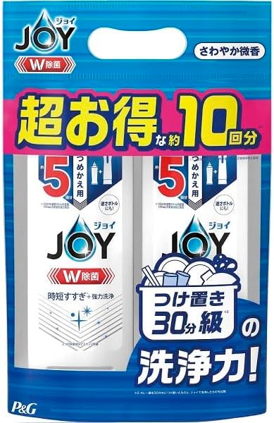 Amazon.co.jp: P&G 除菌ジョイコンパクト 詰替特大 2個パック 670ml×2個 : ドラッグストア