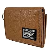 ・ブランド:PORTER(ポーター)・製造元/メーカー部品番号:041-03124・約W110/H95mm・約120g・表：牛ステア（シュリンクレザー）裏：ナイロンツイル・【メイン】札入れ、カードポケット×4、クリアカードポケット×1、フリ...