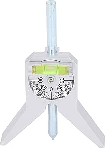 Pipe Center Finder, Y with Adjustable Dial Bubble Protractor, Safety ...