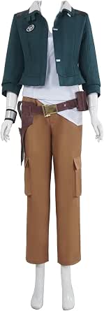 Amazon.com: Kelight Adult Kay Vess Costume Women Battle Uniform Coat ...