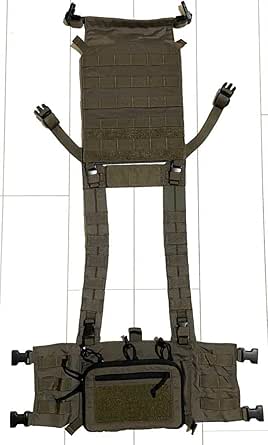 Amazon.co.jp: LBX Chest Rig Full Set Mass Gray Sold Individually : Home ...