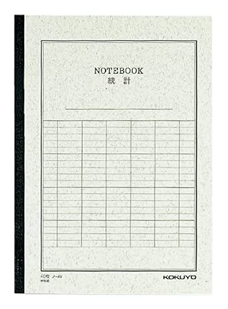 Kokuyo Statistical Note No. 6, 40 Sheets : Amazon.ca: Office Products