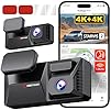 Amazon.com: REDTIGER F77 4K+4K HDR Dash Cam Included Dual IMX678 Sensor with OBD Hardwire Kit ...