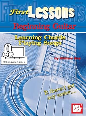 Buy First Lessons Beginning Guitar: Learning Chords/Playng Songs Book ...