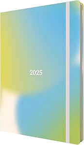 Collins Abstract Gradients 2025 Planner - A5 Week to View Diary - Blue ...