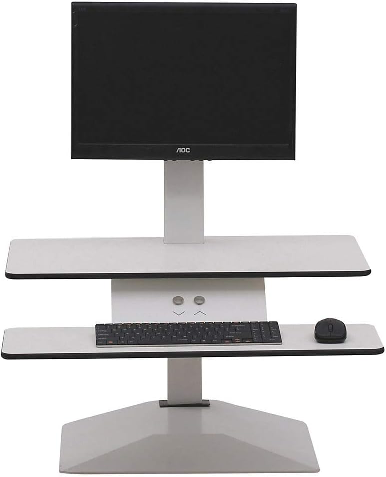 Amazon.com: Lorell Sit-to-Stand Electric Desk Riser : Office Products