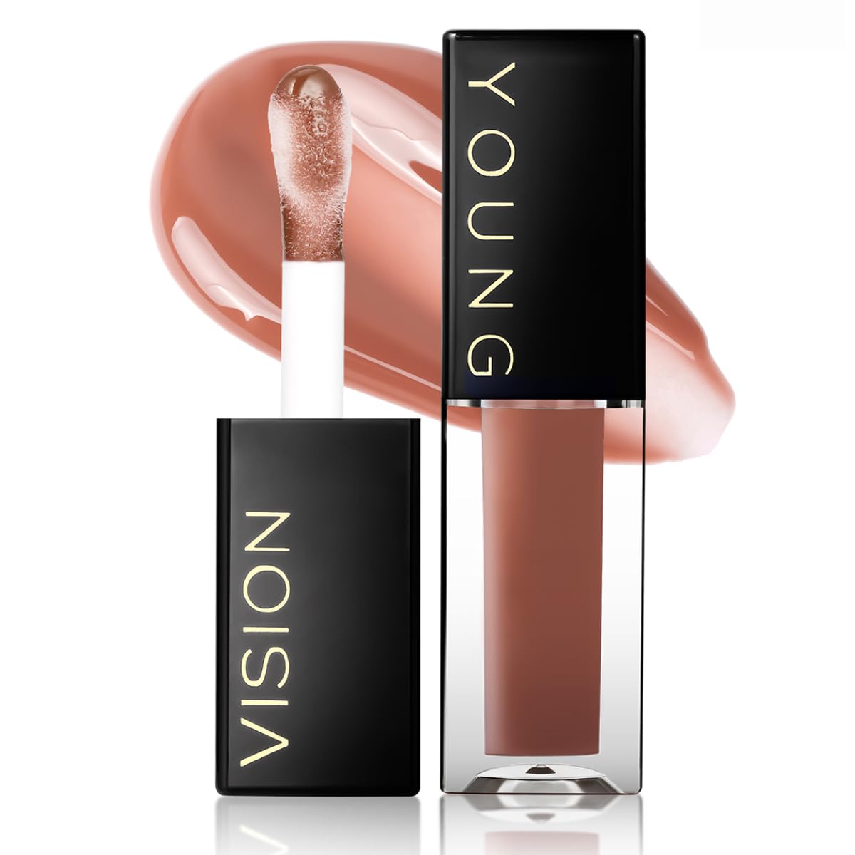Amazon.com : YOUNG VISION Lip Glow Oil, Lip Gloss with Jojoba Seed Oil ...