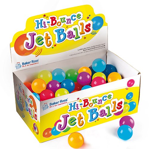 Baker Ross P483 Mini High Bounce Jet Balls, Perfect Toys for Children ...