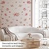 Amazon.com: BCLOSE Coquette Decor, 88 Pink Flower Wall Decals Peel and ...