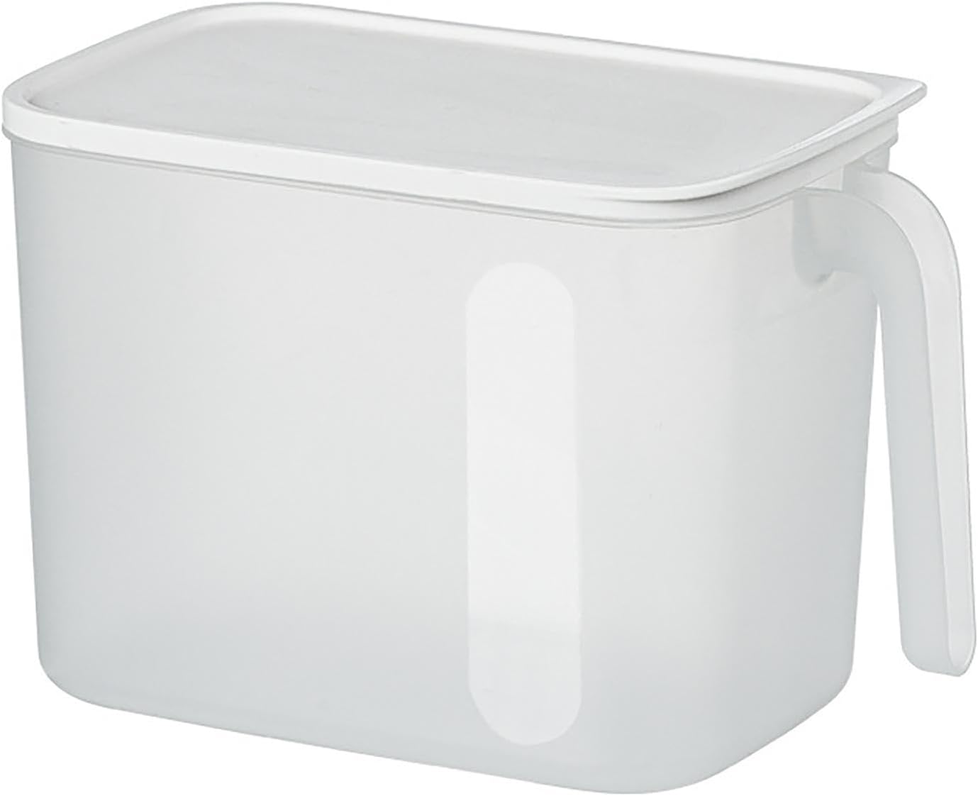 Amazon.com: Freezer Ice Storage Bin, Handled Refrigerator Storage with ...