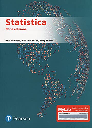 Pearson Statistica: i libri da leggere a Marzo 2024 - Libripiuvenduti.it
