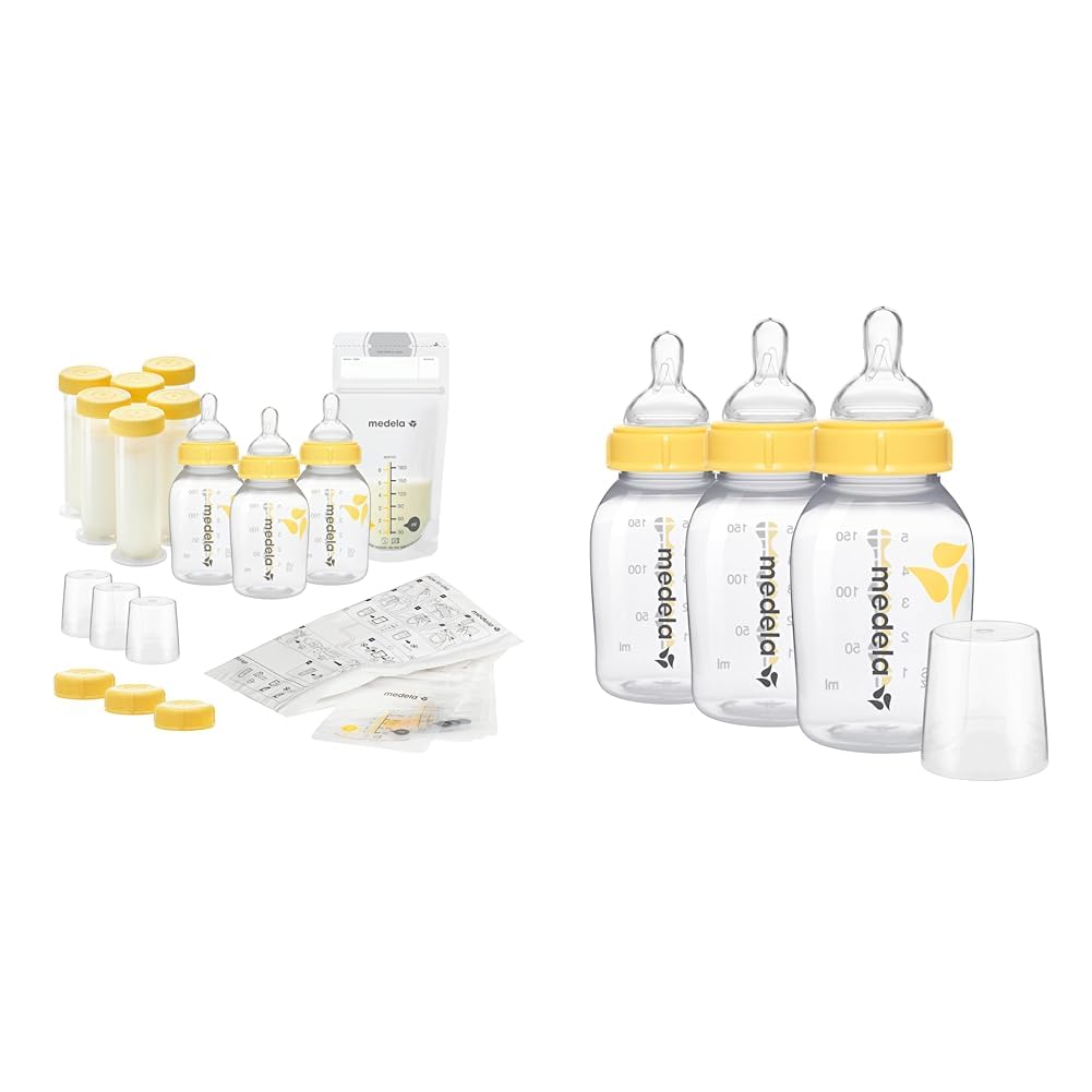 Amazon.com : Medela Breastfeeding Gift Set, Breast Milk Storage System ...