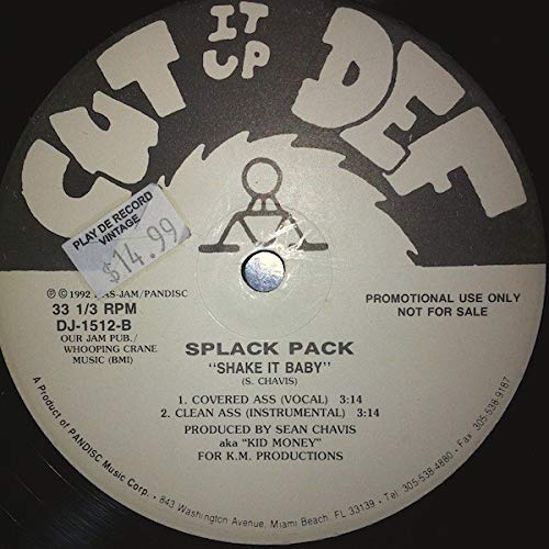 Splack Pack - Shake That Ass, Bitch [Vinyl] - Amazon.com Music