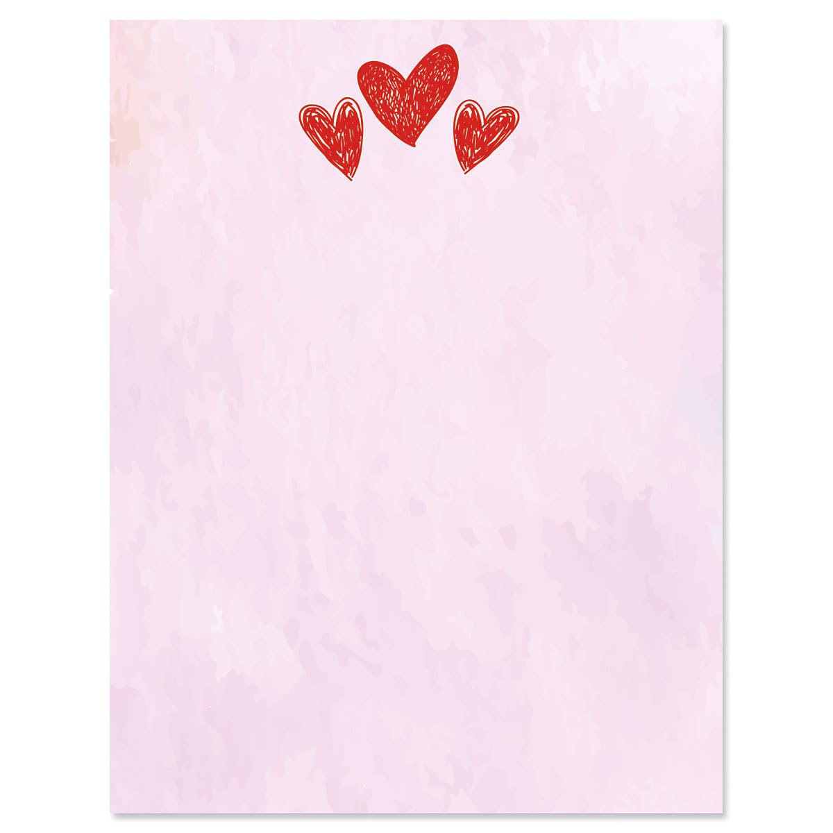Free Printable Heart Stationery