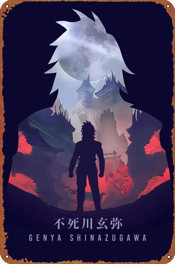 Amazon.com: KIVYYB Genya Shinazugawa Movie Anime Poster Oil and Gas ...