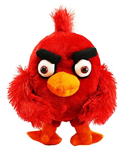 Tickles Angry Birds Stuffed Soft Plush Toy Girl (Red, 25 cm) : Amazon ...
