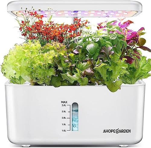 Amazon.com : Ahopegarden Indoor Garden Hydroponics Growing System Plant ...