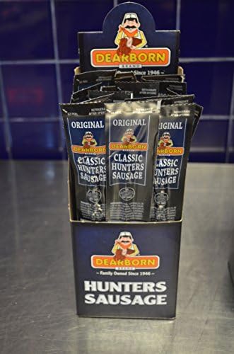 Amazon.com: Delicious Dearborn Brand Hot Hunter Sausage - 5 lbs of Pre ...
