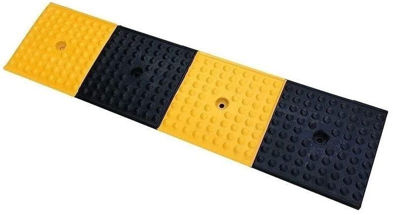 Buy HH-CC Curb Ramps Slope Pad Wheelchair Kerb Ramps Yellow And Black ...