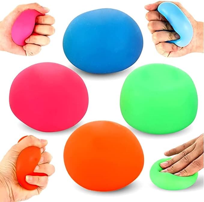 TOYSFAST® ( Pack of 1 ) Mesh Ball Squishy Mesh Stress Balls - Non-Toxic ...