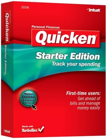 Amazon.com: Quicken 2008 Starter Edition [OLD VERSION]