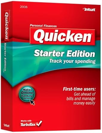 Amazon.com: Quicken 2008 Starter Edition [OLD VERSION]