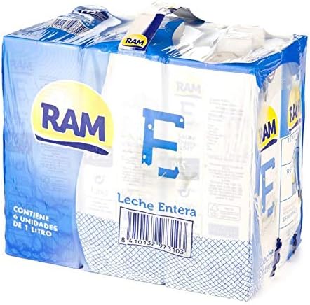 Ram Leche Entera Brick 1L : Amazon.es: Alimentación y bebidas