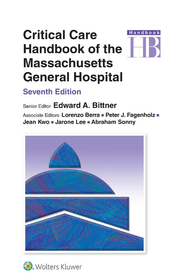 Amazon.com: Critical Care Handbook of the Massachusetts General ...