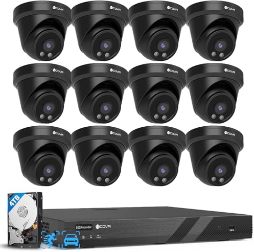 Amazon.com : 4COVR PoE 64 Channel Security Camera System & AI Human ...