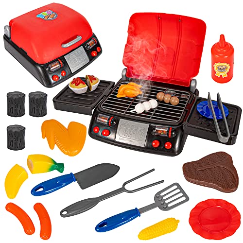 Kids Gourmet Grill & BBQ Food Play Set