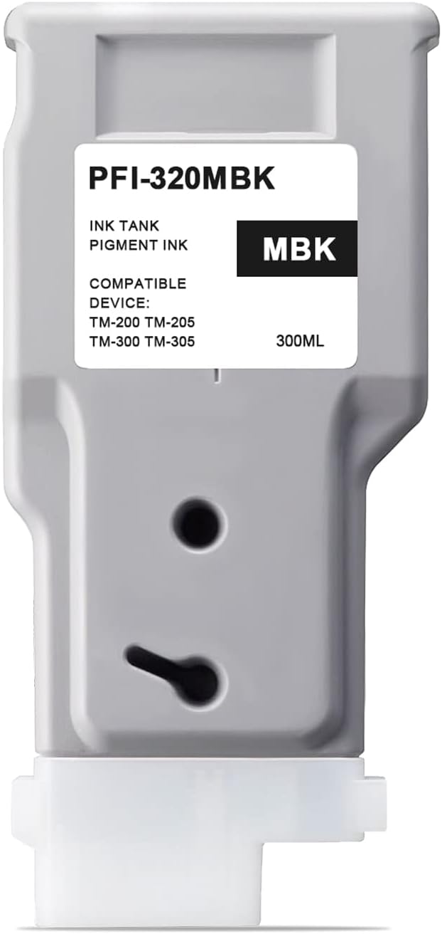 Amazon.com: PFI-320 Pigment Matte Black Ink Tank Compatible with Canon PFI-320MBK PFI320 PFI-320 ...