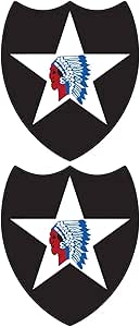 Amazon.com - 2nd Infantry Division Decals (Small)