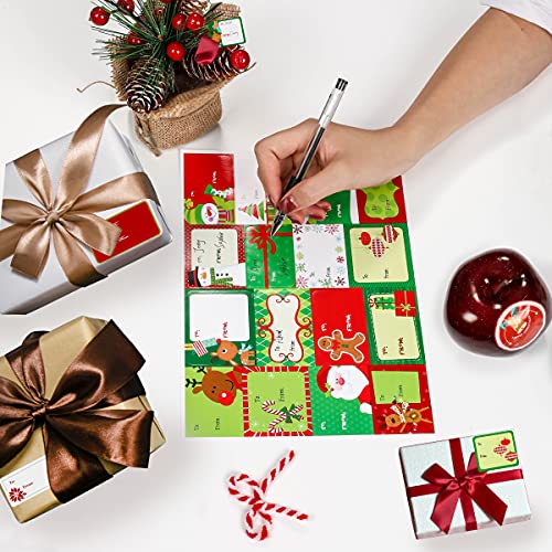 Snapklik.com : 432 Pieces Christmas Sticker Labels, Self Adhesive ...