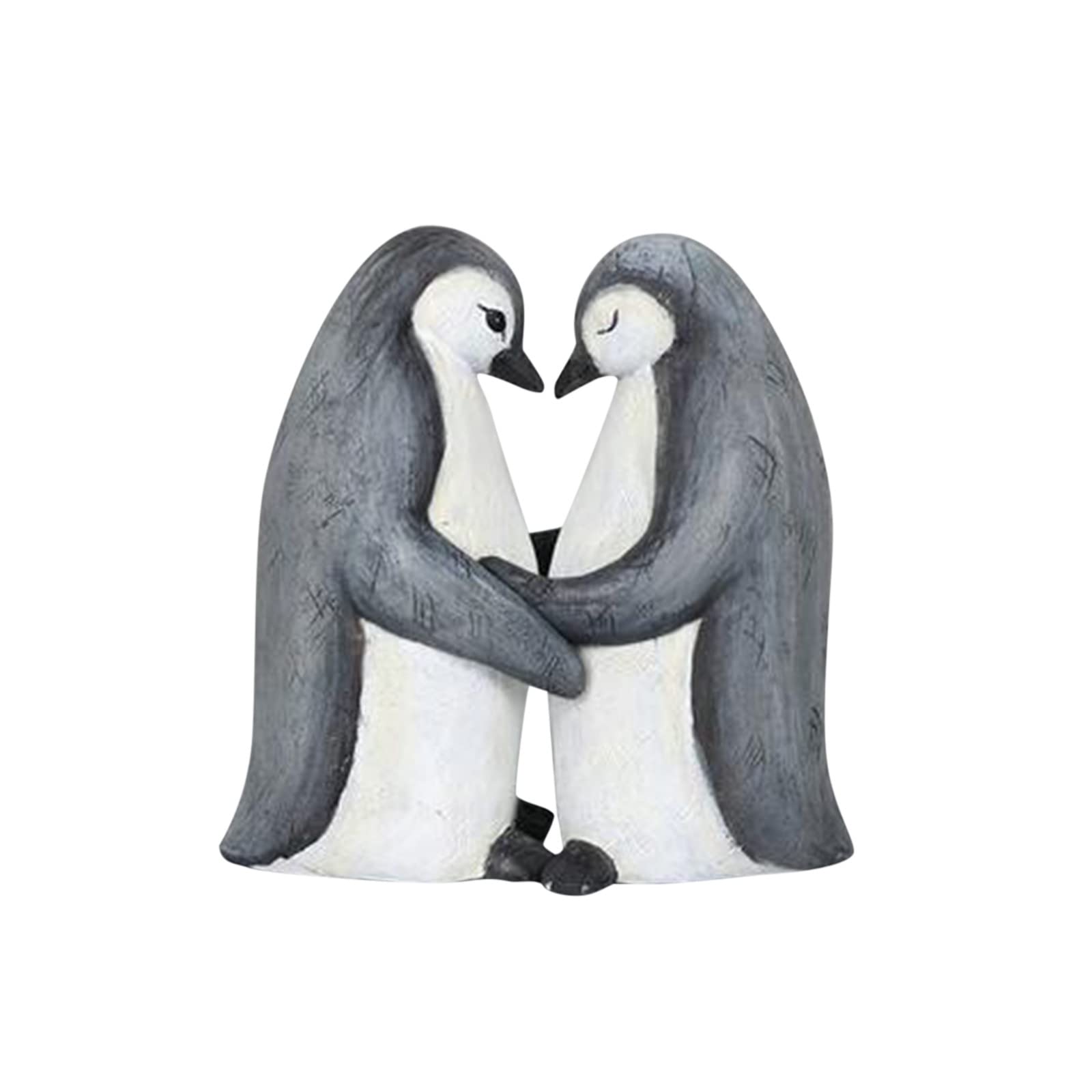 Buy WEISHUAI Animal Love Couple Cuddling Pair Figurine Ornament Animal ...