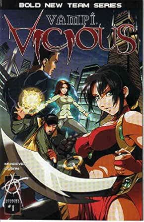 Amazon.com: Vampi Vicious #1G FN ; Anarchy comic book | Vampirella Sean ...