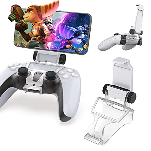PS5 Controller Phone Holder, Smart Adjustable Mobile Gaming Clip ...