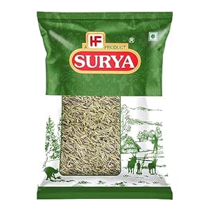 SURYA 100gm CUMIN WHOLE |JEERA WHOLE |100% NATURAL |WHOLE SPICE ...