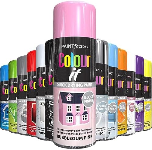 Classic Signature -1 x All Purpose Perfect Pink Aerosol Spray Paint ...