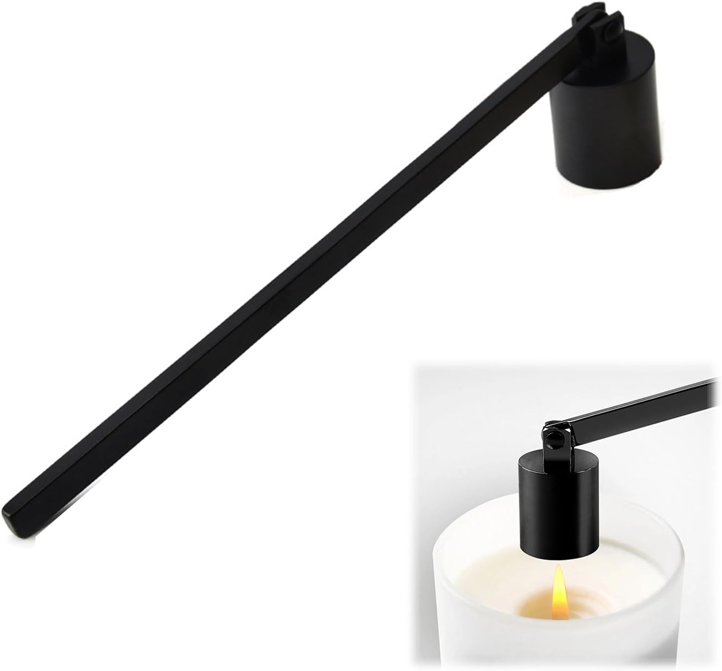RISVOWO Apagador de Velas, Tubos de Metálicos para Velas, Apaga Velas ...