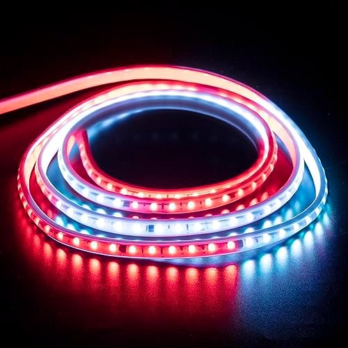 pcning RGB LED Strip Aussen 3M 230V Direktanschluss Multicolore Band ...