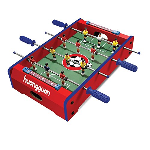 Toyshine 4 Rods Mid-Sized Foosball Mini Football Table Soccer Game ...