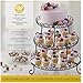 Amazon.com | Wilton 3-Tier Customizable Scalloped Dessert and Cake ...