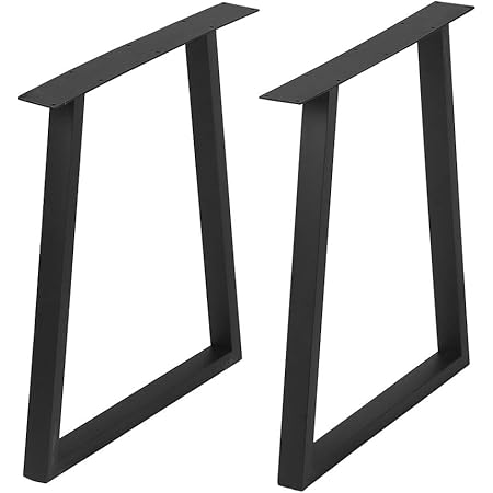 Metal Table Legs 28 Inch 24’’Wide Desk Legs Industrial Table Legs,Metal ...